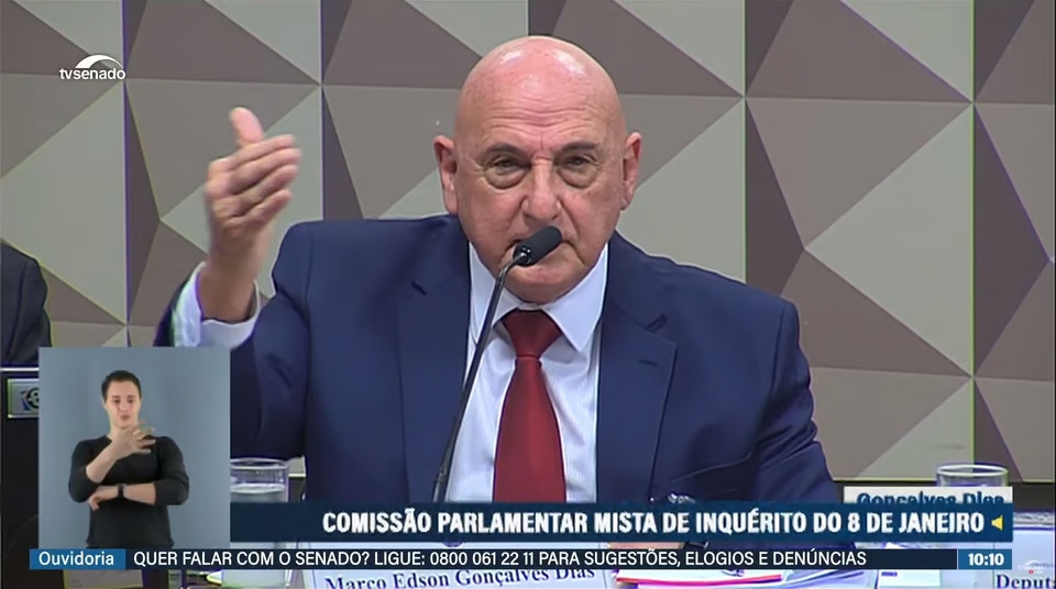 Se soubesse, teria sido mais duro na repressão, diz G.Dias à CPMI ...